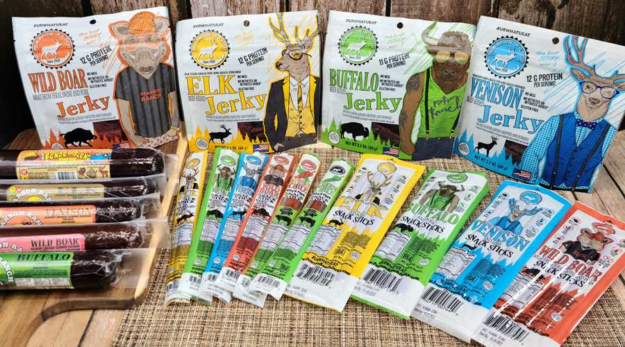 Buy Elk and Bison Jerky - Pearson Ranch Jerky