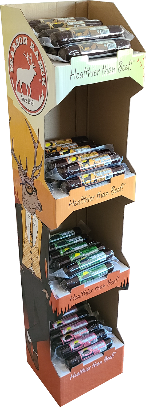 Wholesale Displays | Pearson Ranch Jerky