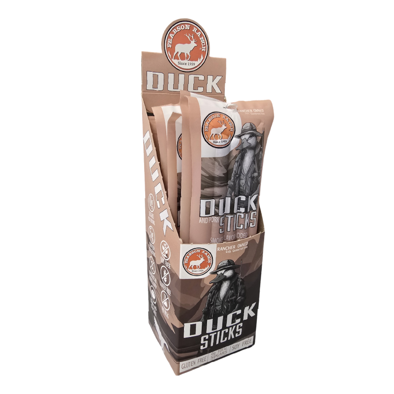 Wholesale Duck Snack Stick - 6 count multi-pack caddy – Pearson Ranch Jerky