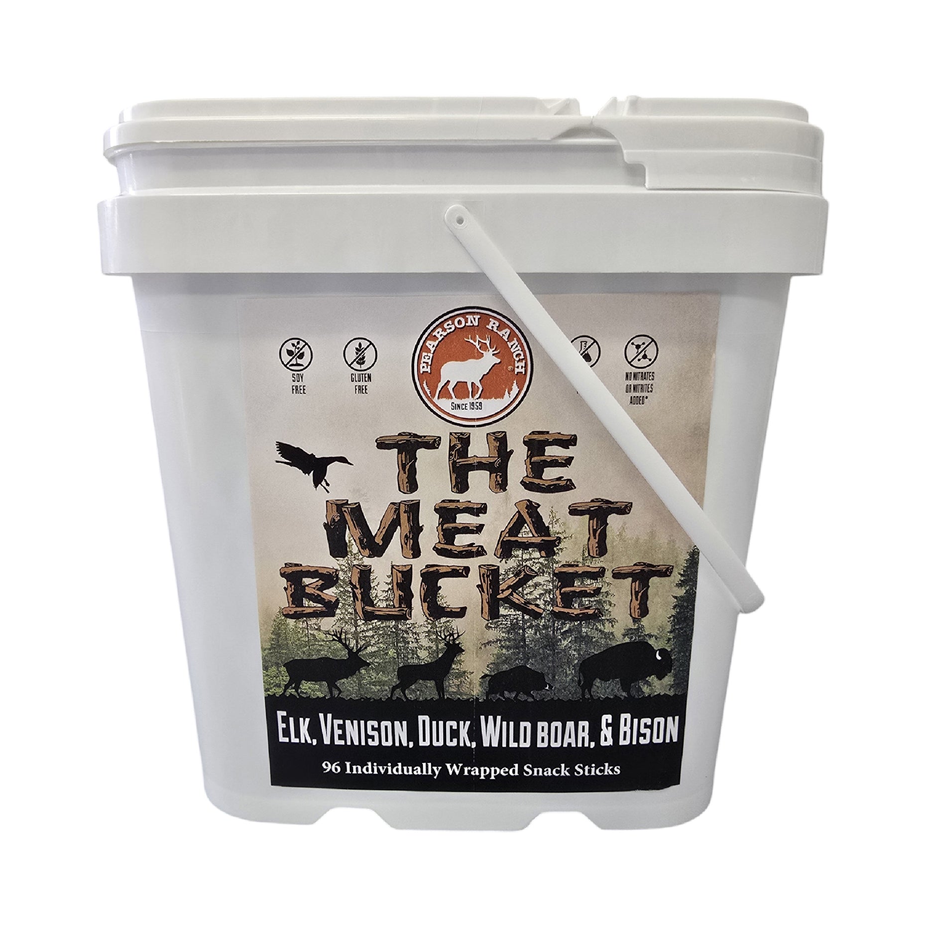 The Meat Bucket - Elk, Buffalo, Venison and Wild Boar Snack Sticks ...