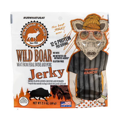 Pearson Ranch Elk, Buffalo, Venison and Wild Boar meat snacks – Pearson ...