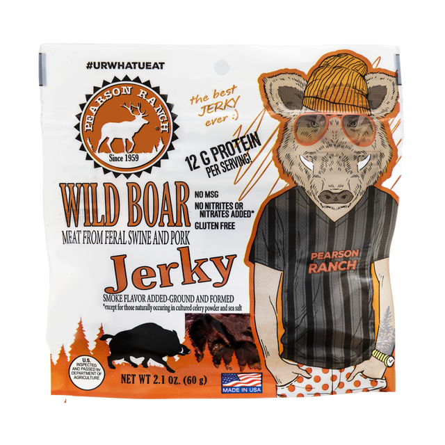 Pearson Ranch Elk, Buffalo, Venison and Wild Boar meat snacks – Pearson ...