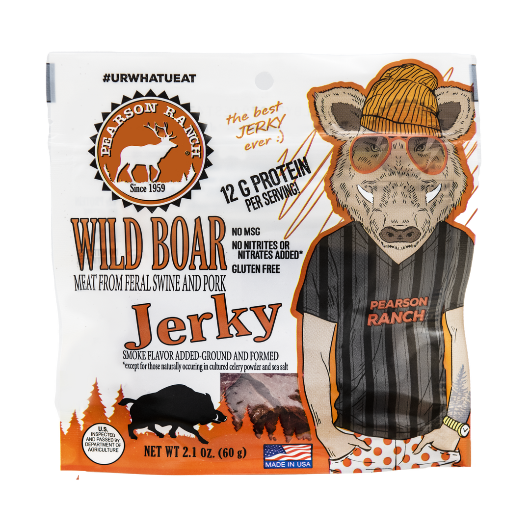 Wild Boar Trail Boss Variety Pack - Wild Boar Jerky, Wild Boar Snack ...